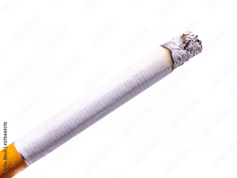 Zigarette isoliert auf weißen Hintergrund Stock Photo | Adobe Stock