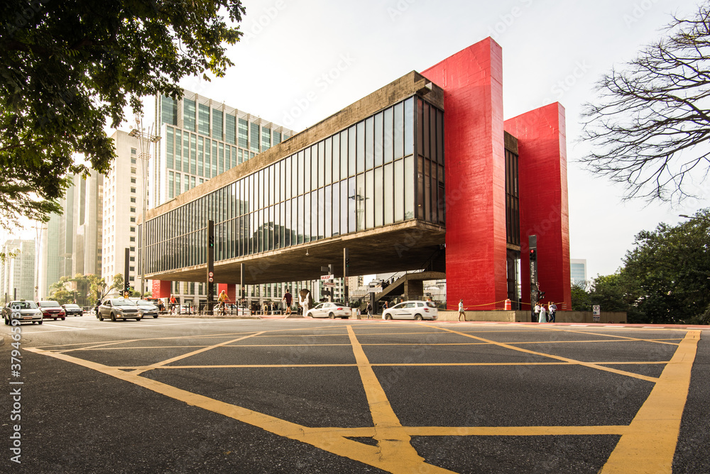 Sao Paulo, Brazil - June 26, 2016: Museum of Art of Sao Paulo (MASP) is ...