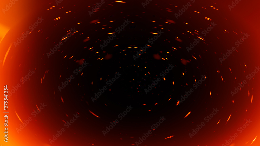 Flying fire embers particles texture overlays . Burn debris effect on ...