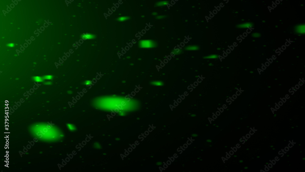 Flying green fire embers particles texture overlays . Burn debris ...