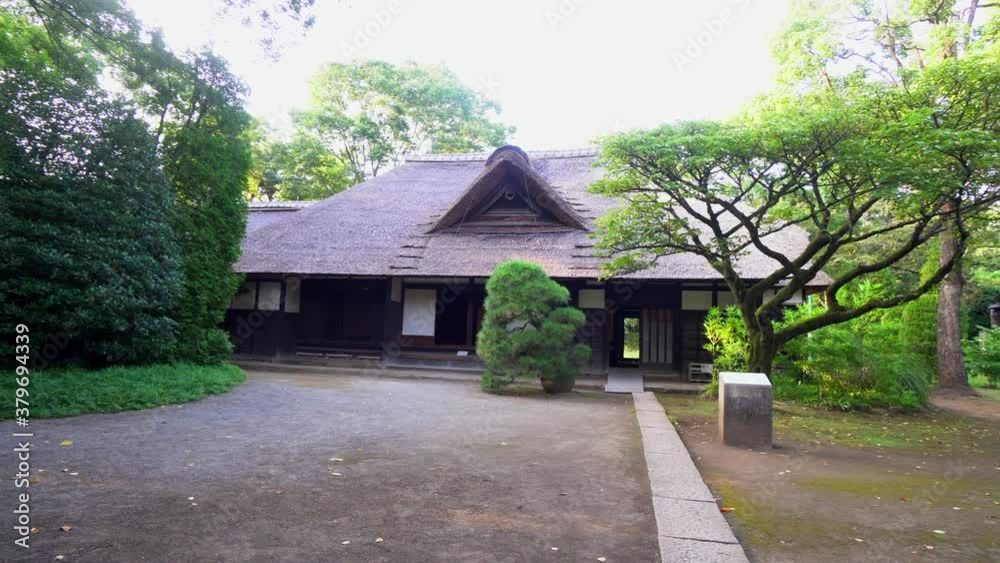 Vídeo do Stock: This is a traditional Japanese house of a very ...