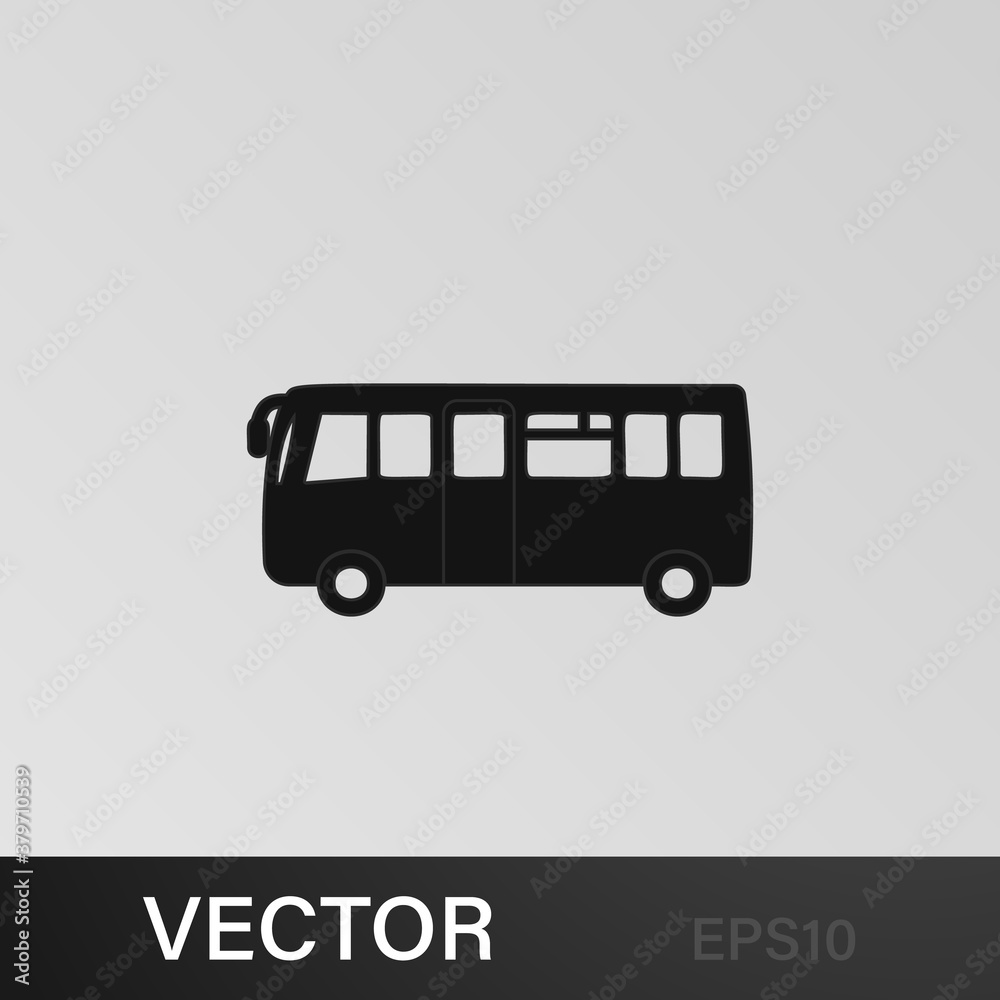 city bus icon. Element of car type icon. Premium quality graphic design ...