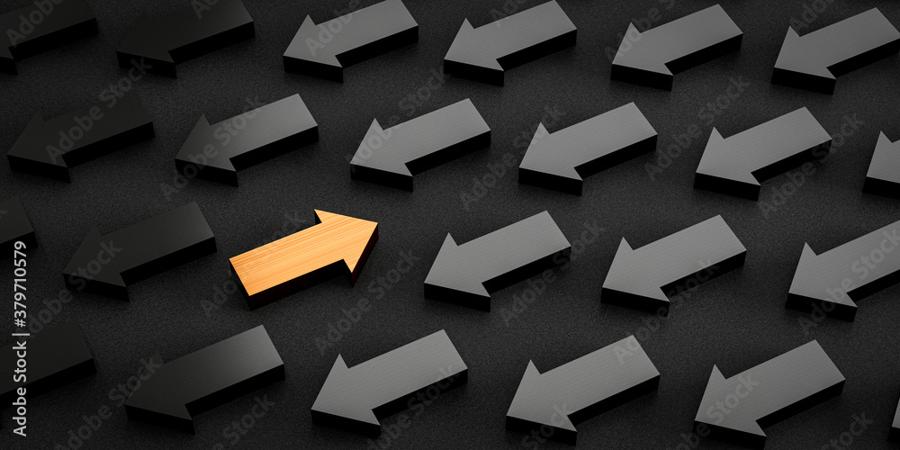 One not like other, Contrarian, On contrary, opposite, be against the ...