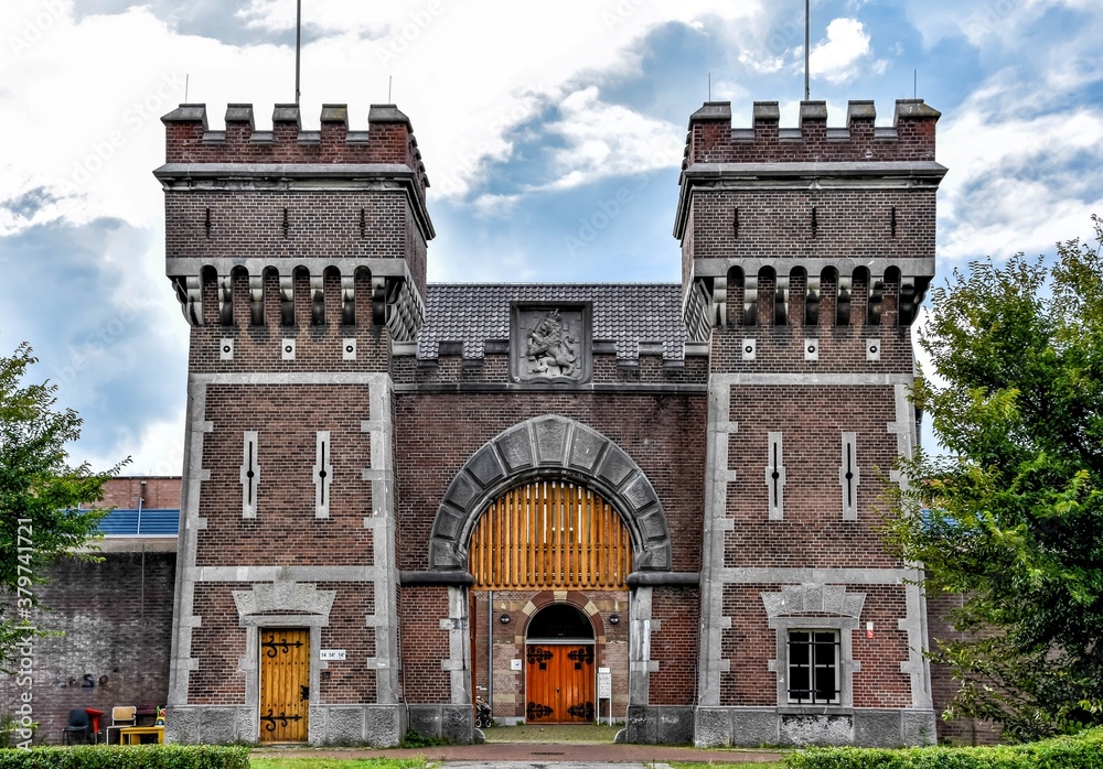 Prison, The Hague, Scheveningen, The Netherlands, Holland, Europe ...