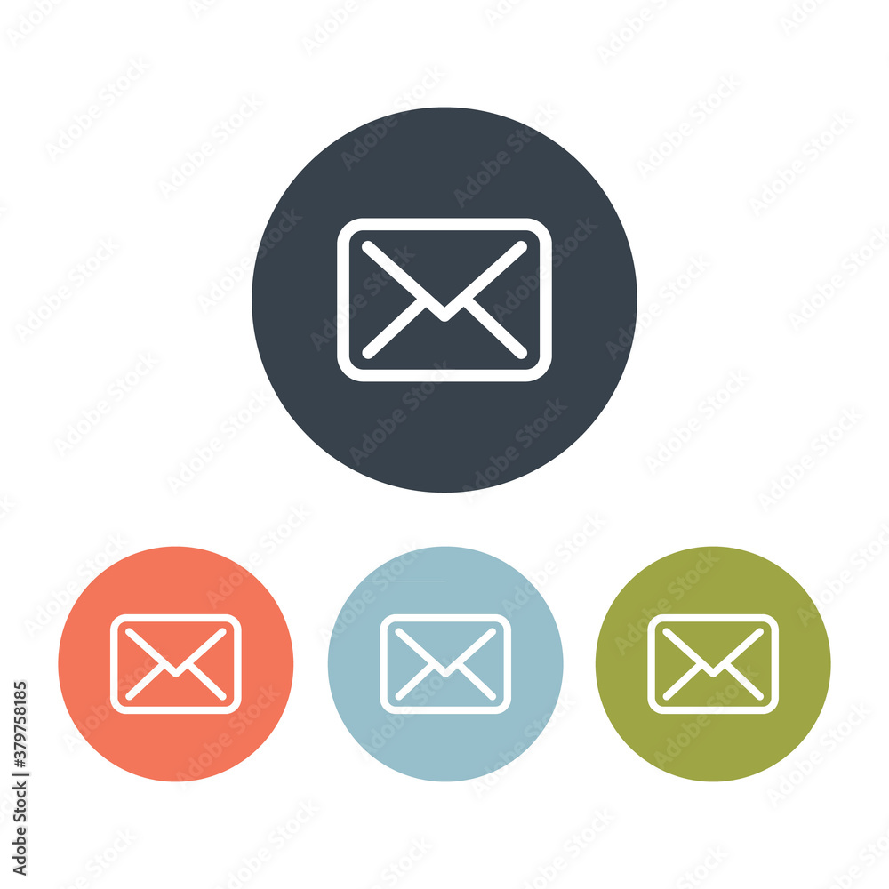 Email icon for your web site design, logo, app, UI Stock Vector | Adobe ...