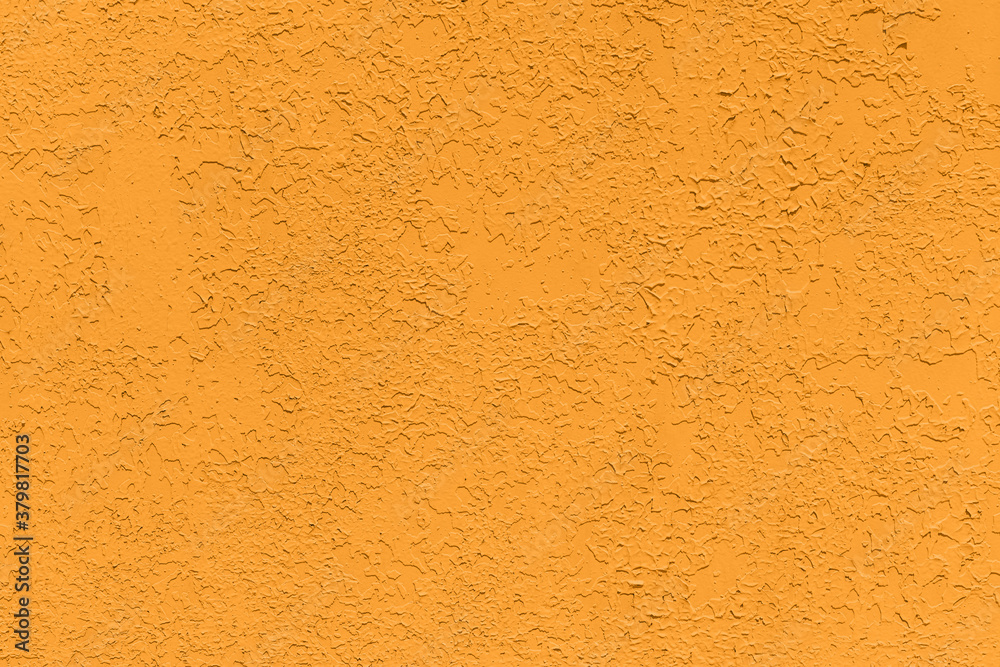 Saturated orange pastel colored low contrast Concrete textured ...
