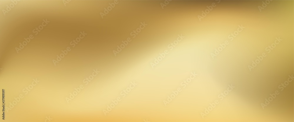 Horizontal golden background. Gold vector gradient. Metal texture Stock ...