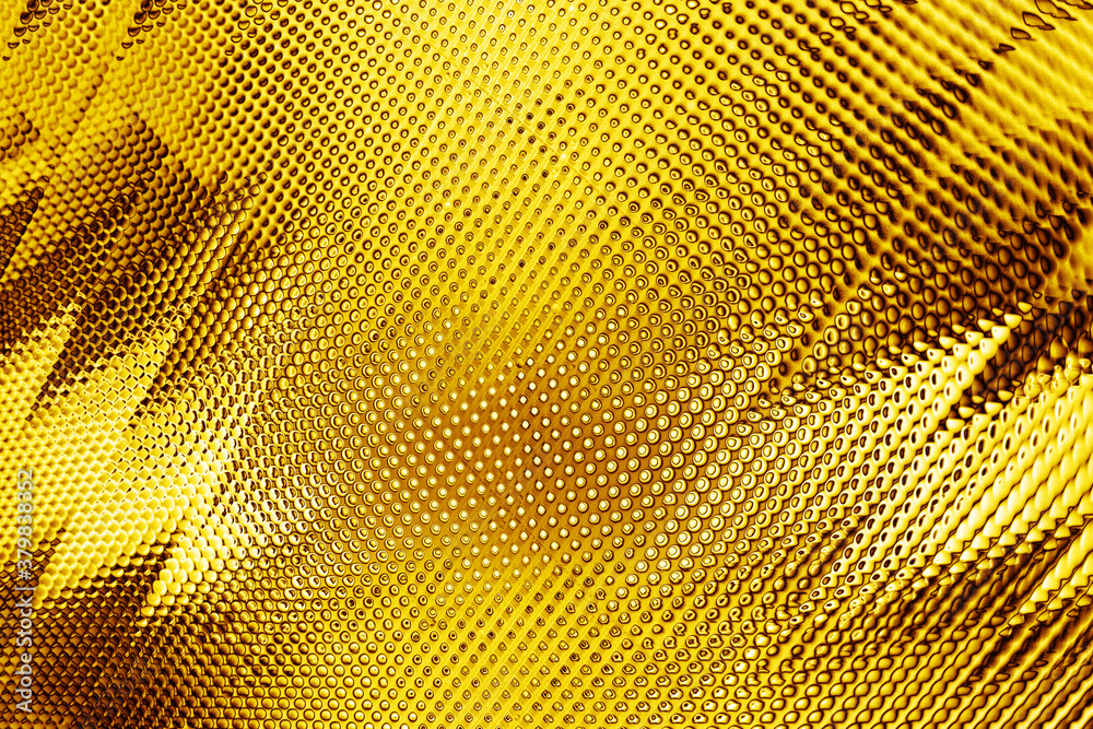 Abstract shiny golden background, glow gold decorative backdrop, yellow ...