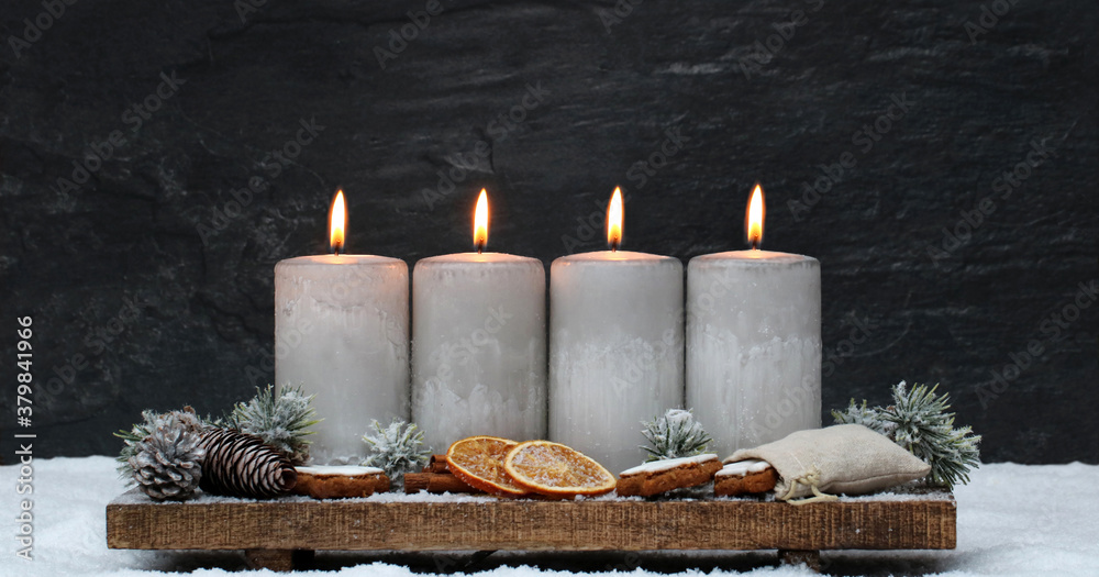 Vierter Advent Stock Photo | Adobe Stock
