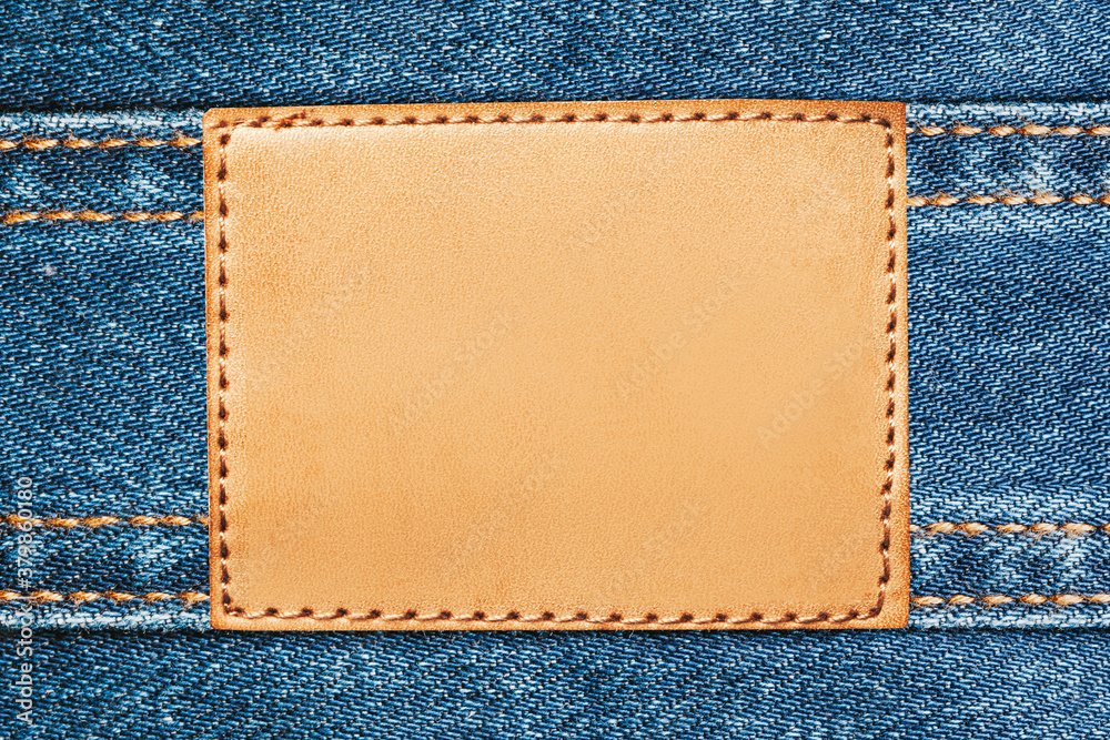 Leather Jeans Tag