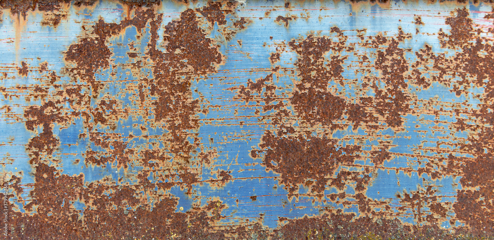 Rust and blue Stock Photo | Adobe Stock