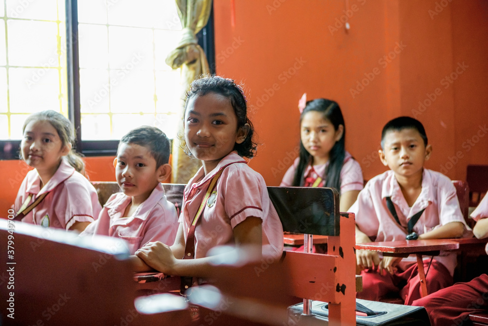 Filipino School Children in Classroom Stock Photo | Adobe Stock