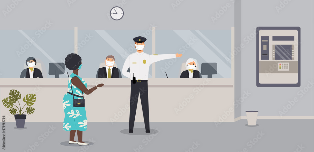 Bank Guard Clipart