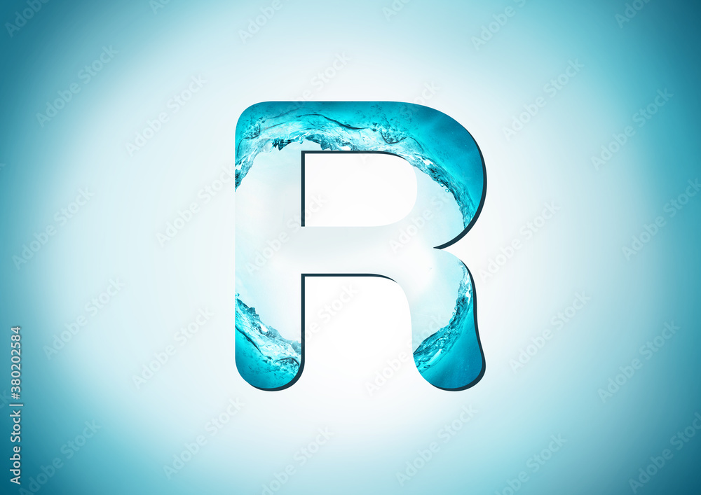 letter of water alphabet, alphabetic water letters, letter a to z and 1 ...