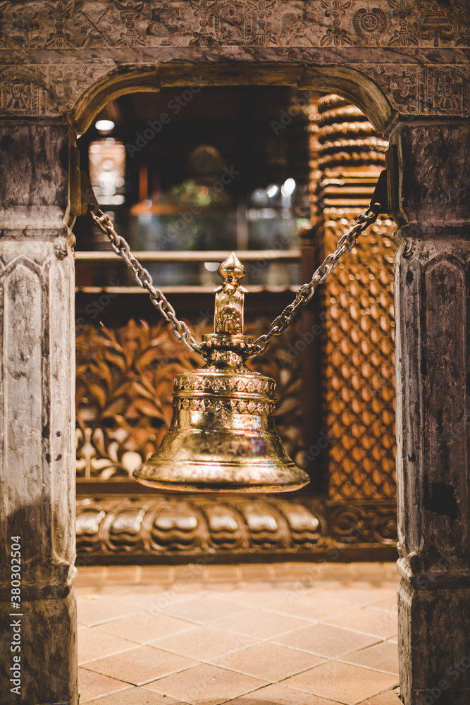 Bell inside a Temple Stock Photo | Adobe Stock