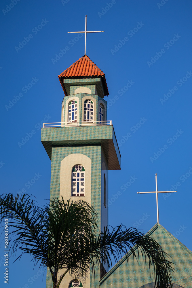 Foto de church in brazil with beautiful images of cross and faith ...