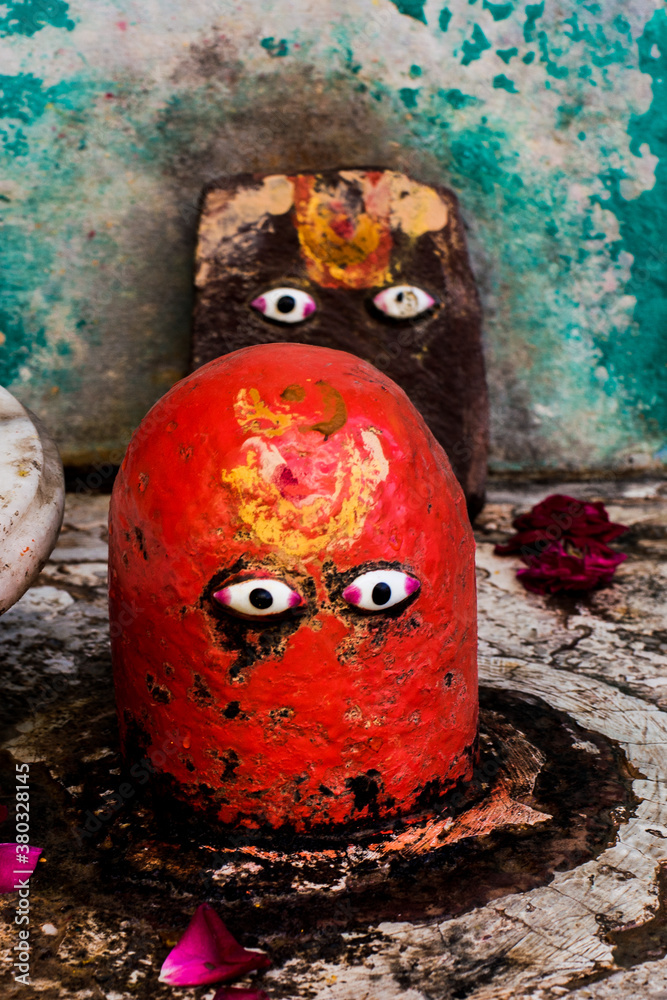 Monolith Shiva lingam and yoni, the Hindu symbol of fertility Photos ...