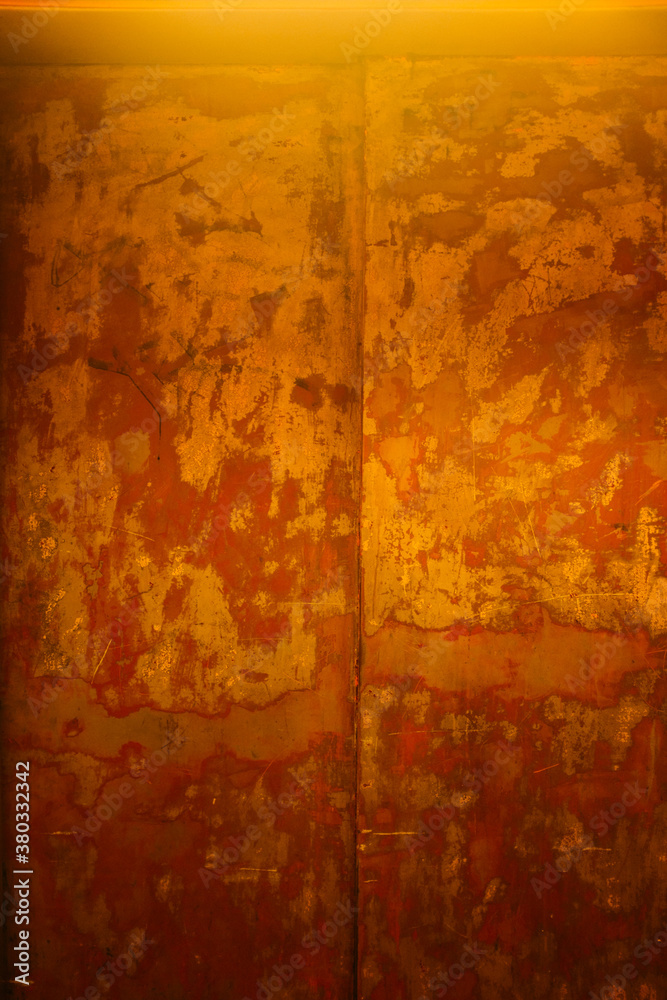 Rusty elevators door Stock Photo | Adobe Stock
