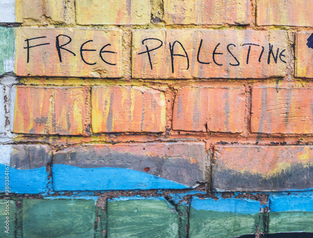 Free Palestine Graffiti Stock Photo | Adobe Stock