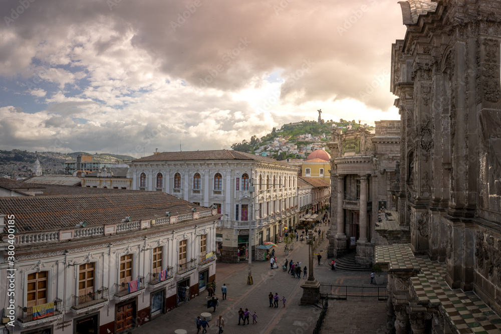 Centro Historico de Quito - Ecuador Stock 写真 | Adobe Stock