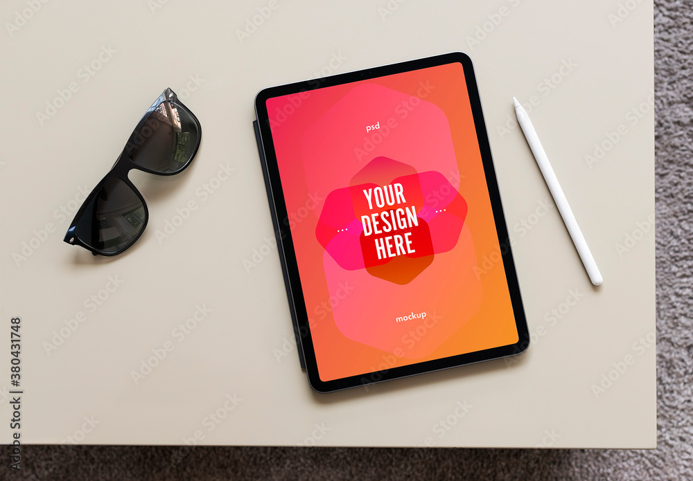 Tablet Mockup Stock Template | Adobe Stock
