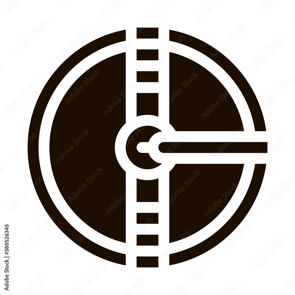 Water Treatment Tank Vector Sign Icon. Filtration Unhealthy Water ...