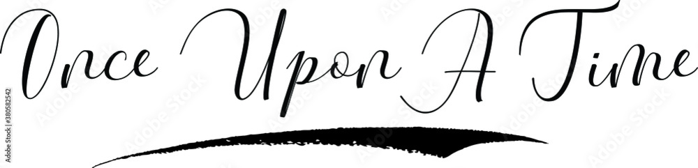 Once Upon A Time Writing