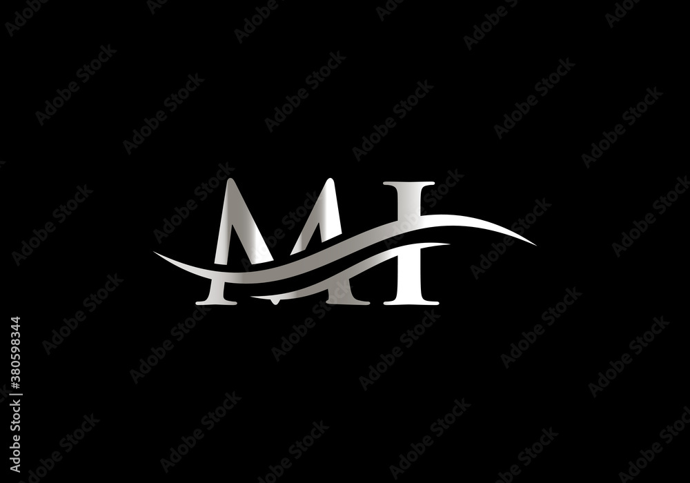 letter MI logo design with modern trendy. Initial MI logo. Stock Vector ...
