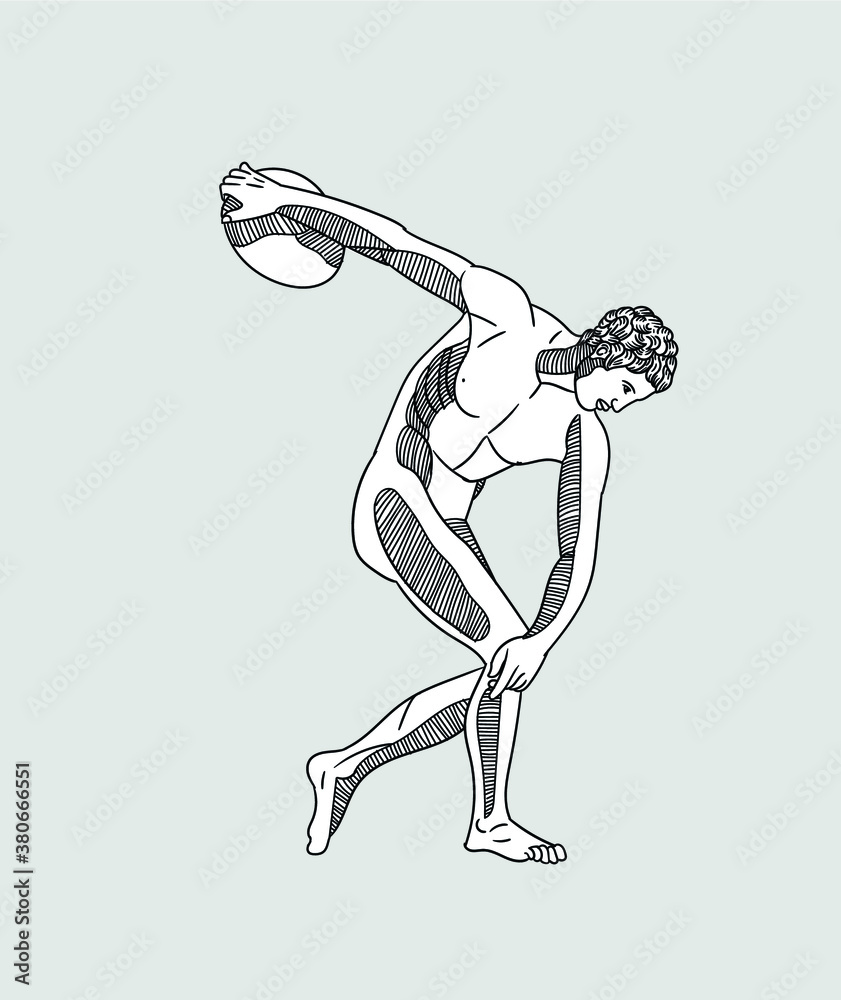 Discobolus Vector