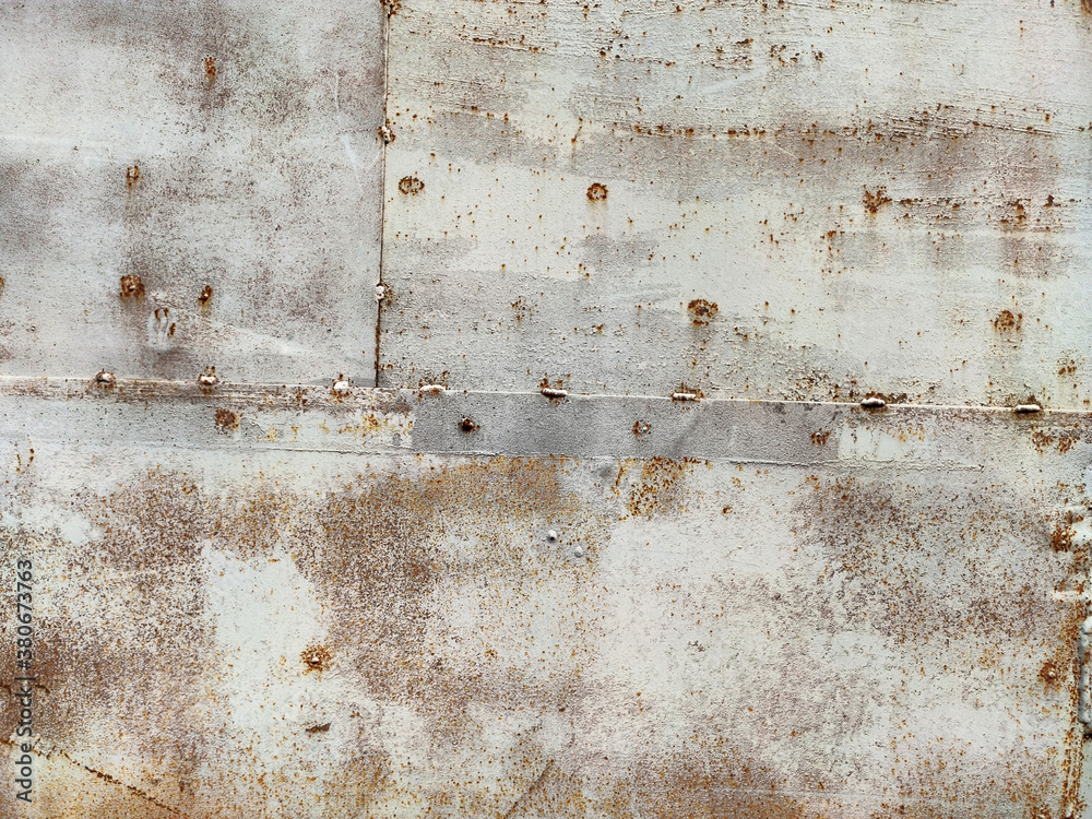 Rusty metal background with streaks of rust. Corroded metal background ...