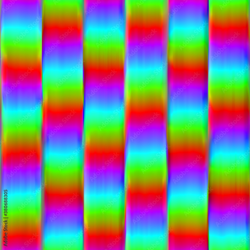 Seamless techno glitch RGB monitor noise rainbow. High quality ...