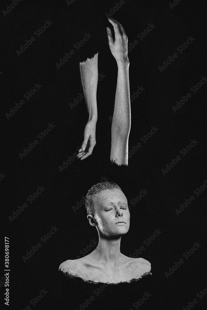Head and arms. Stock Photo | Adobe Stock