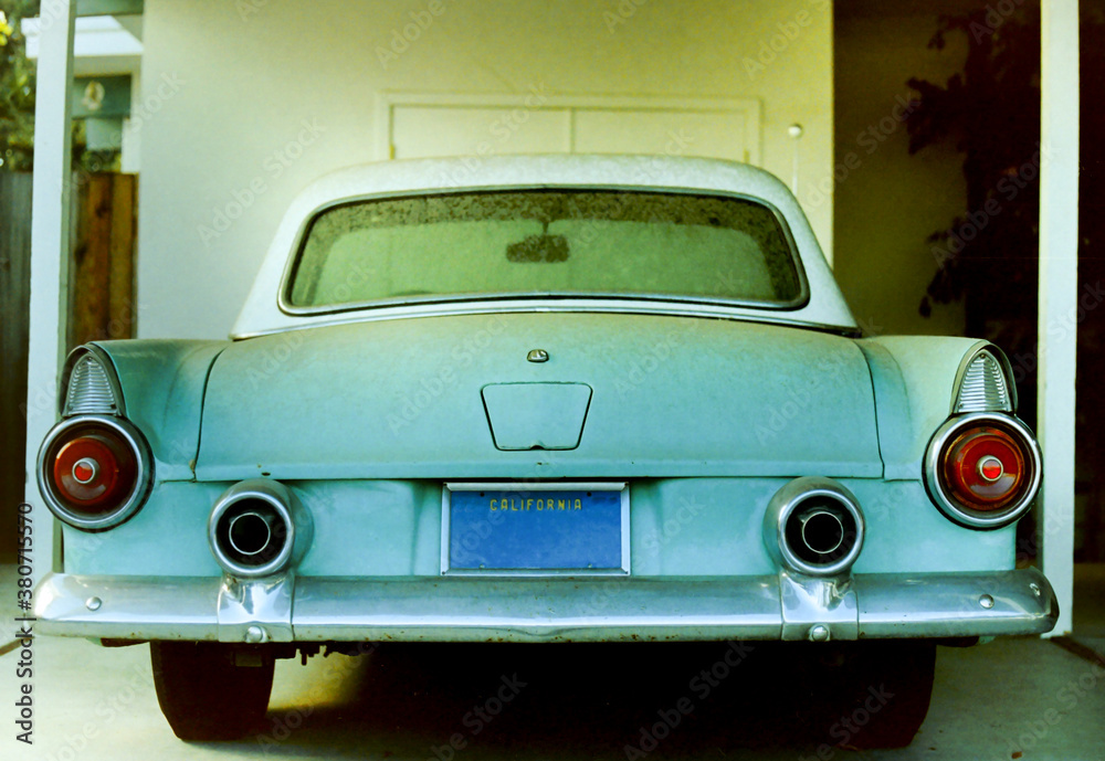 Vintage California Car Stock Photo | Adobe Stock