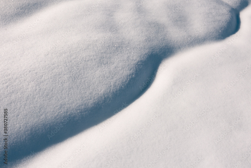 Snow shaped like human body parts Stock Photo | Adobe Stock