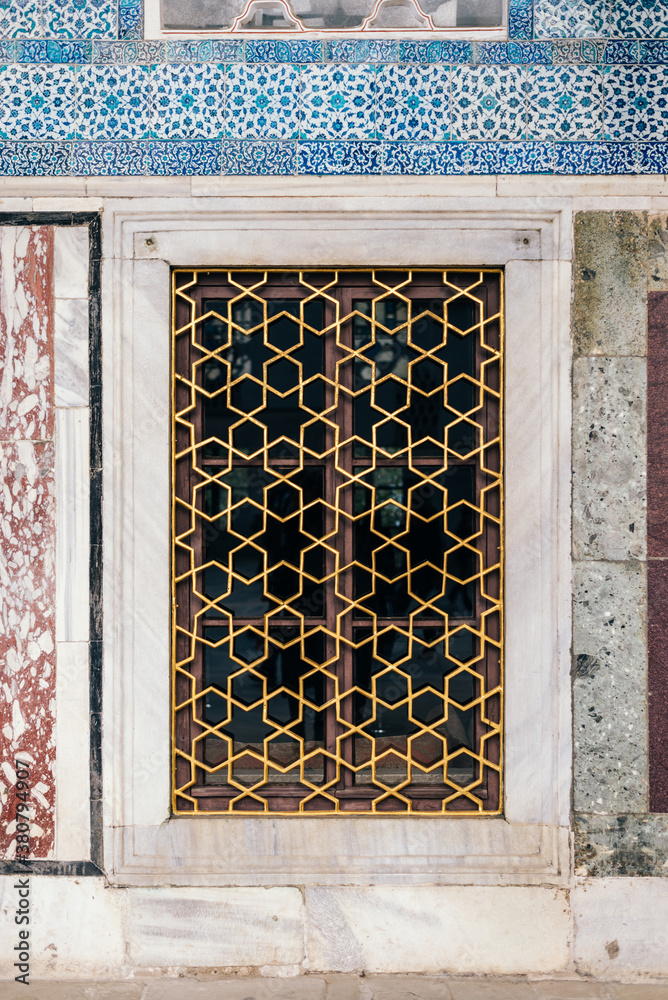 Window of the Topkapi palace, Istanbul Stock Photo | Adobe Stock
