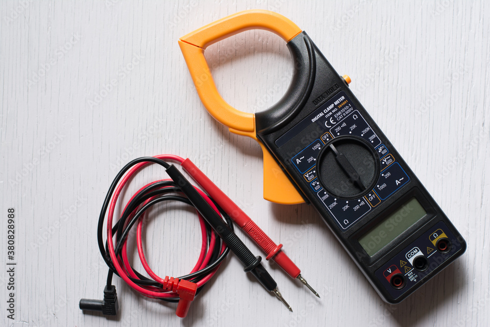 A multi meter or a multi-tester is an electronic measuring instrument ...