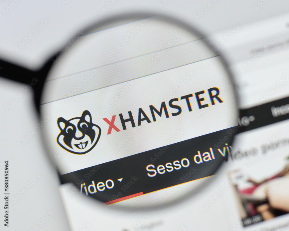 Milan, Italy - August 20, 2018: xhamster website homepage. xhamster logo visible. Stock Photo ...