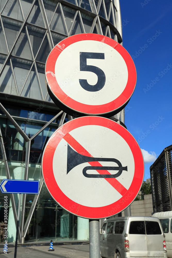 Traffic Signs Stock Photo | Adobe Stock
