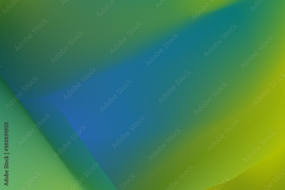 Abstract Blue, yellow, green color gradient background design Stock ...