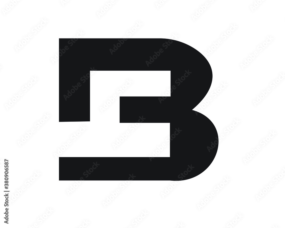 b and b and f logo letters and logo designs Stock Vector | Adobe Stock