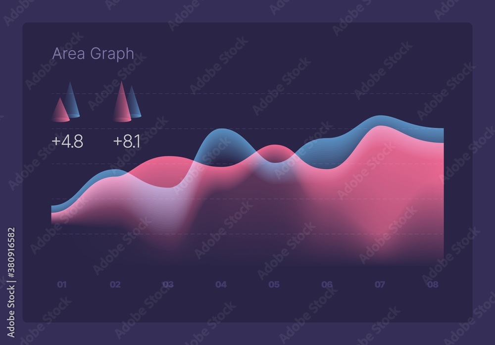 Infographic charts for business layout, presentation template and ...