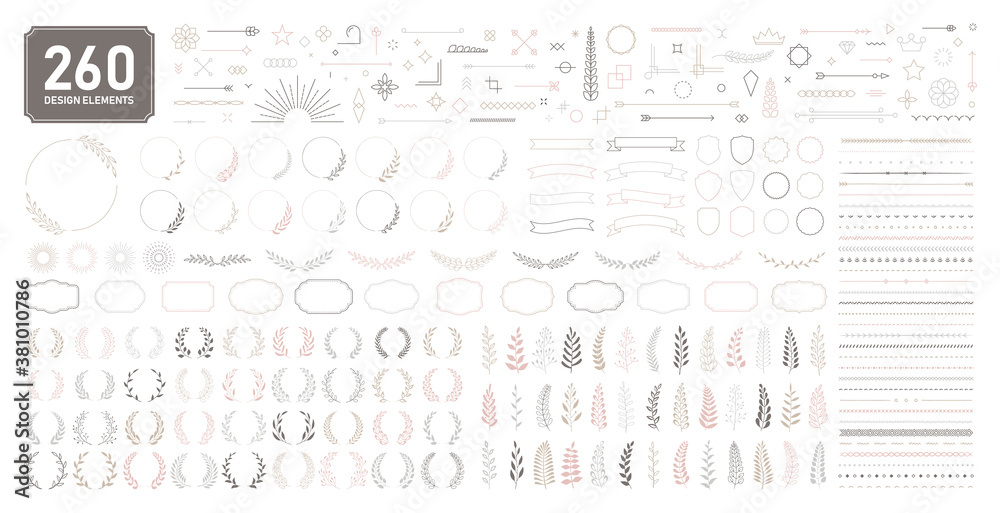 set of numbers Stock Vector | Adobe Stock