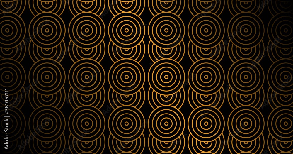 Vector design of luxury gold round shape . Backround Pattern. Gold ...