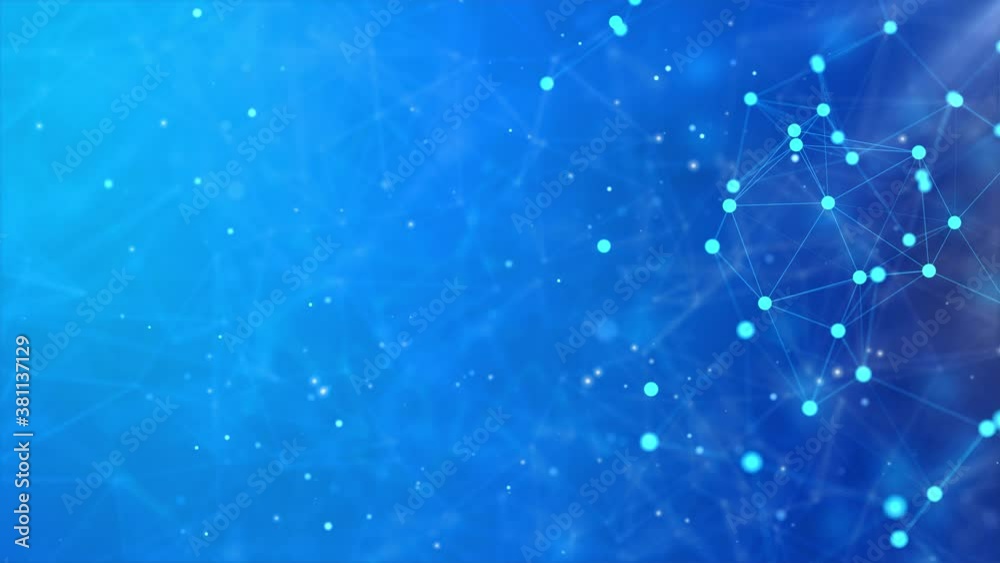 Vídeo do Stock: 4k 3D Science Molecular structure Loop background ...