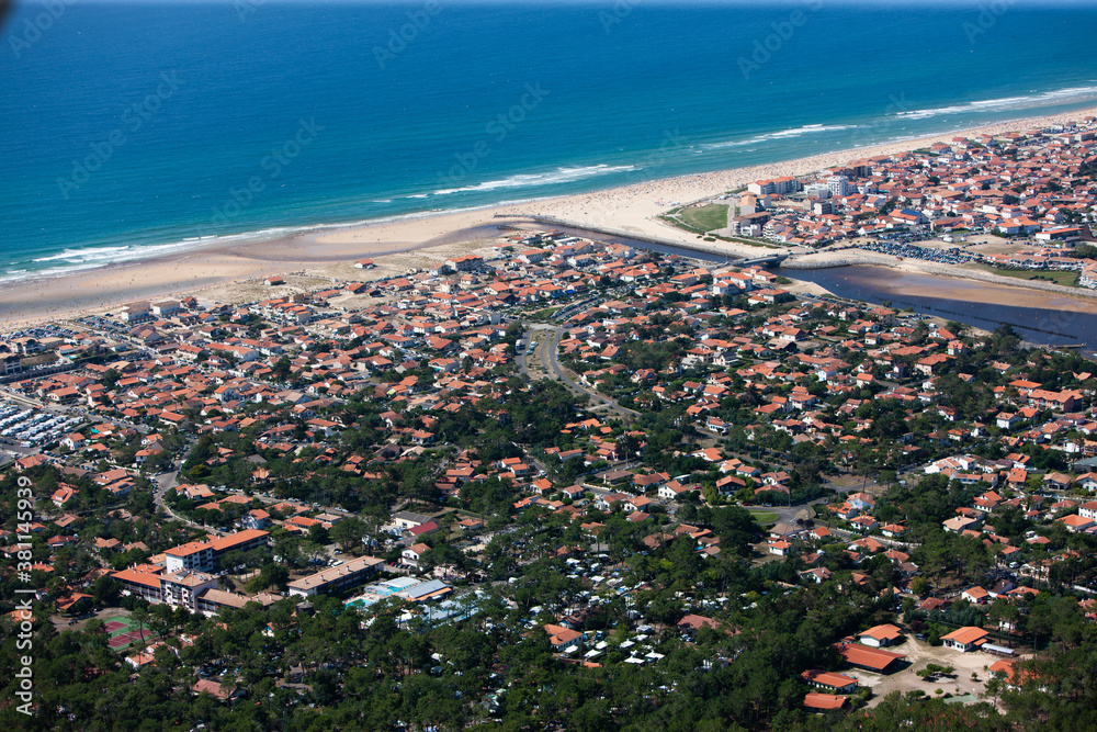 Mimizan Plage Stock Photo | Adobe Stock