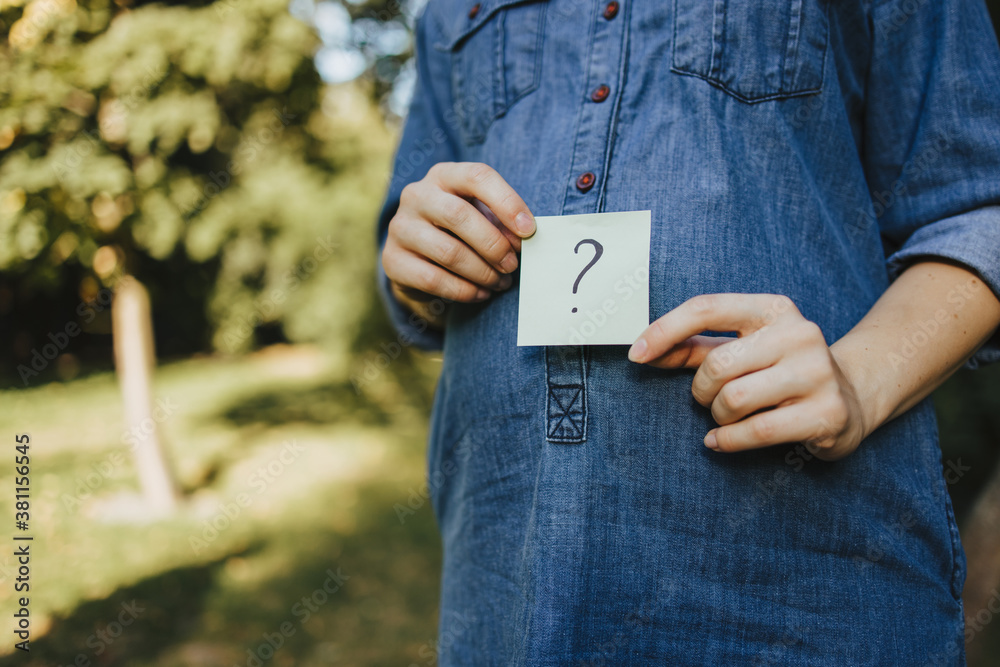 Question Mark Baby Shower