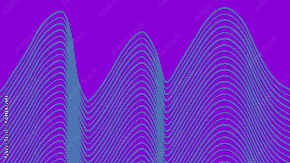 Messed lines movement. Weird motion design with abstract graphic ...