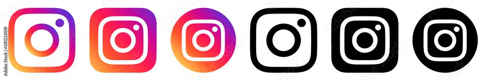 instagram logo. instagram button. instagram vector. instagram icon ...
