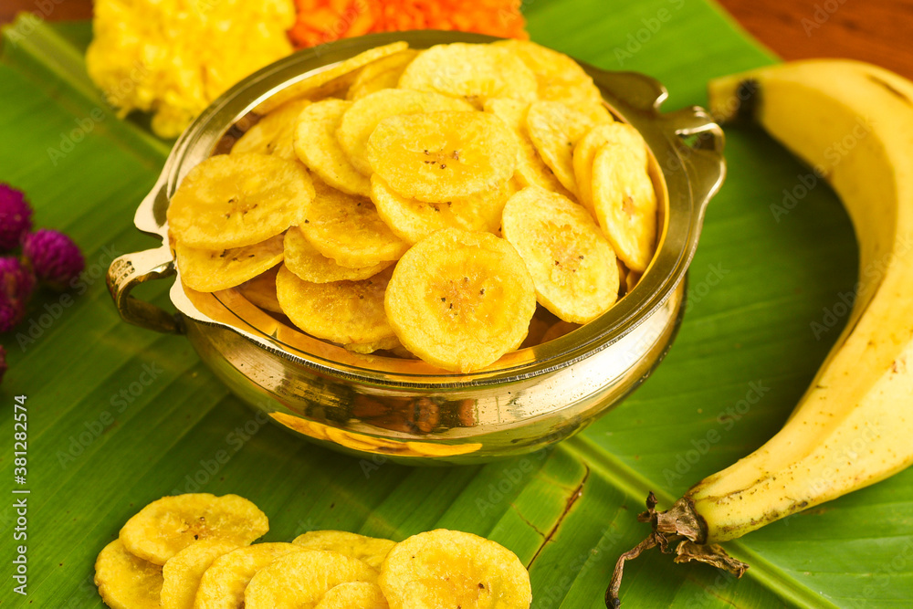 Kerala banana chips for Onam festival popular deep fried snack ...