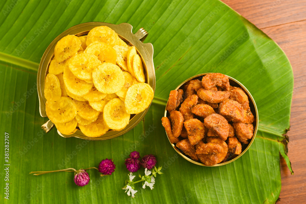 Kerala banana chips for Onam festival popular deep fried snack ...